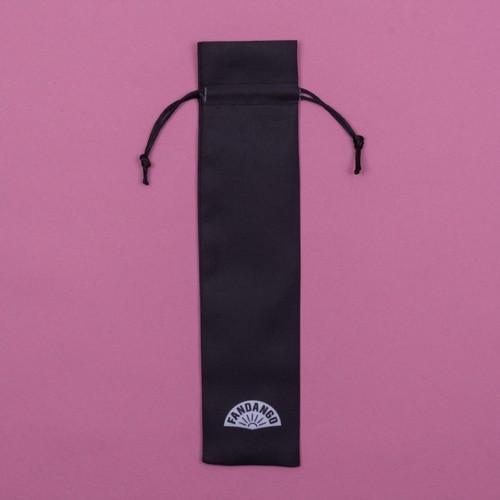 Fan bag - for hand held wooden folding fan - FandanGo Bag - Black | eBay UK