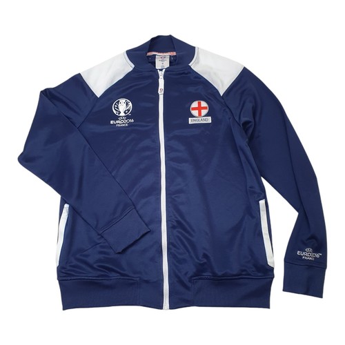England Track Top Mens Sz M Navy Blue Official Top Euro 2016 France ...