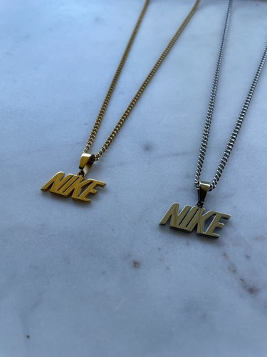 Nike Necklace Bundle - Gold & Silver - 20" Thin Chains | eBay
