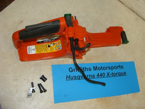 HUSQVARNA 440 rear handle gas fuel tank cap 40cc Xtorq chainsaw oem ...
