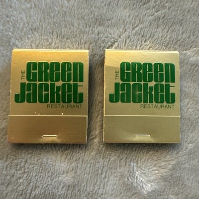 Vintage -The Green Jacket Restaurant Augusta GA Matchbook Matches | eBay