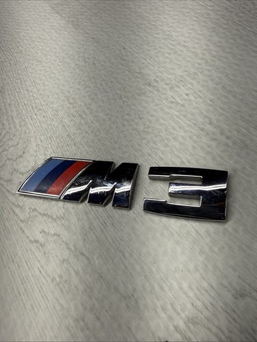 08-13 BMW E90 E92 E93 M3 Trunk EMBLEM LOGO BADGE OEM | eBay