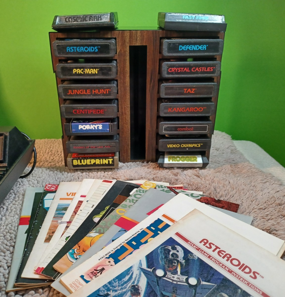 ~ Atari 2600 Darth Vader Black Console ~ with Games and Accessories | eBay