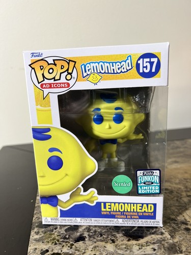 FUNKO POP AD ICON SCENTED LEMONHEAD FUNKON 2022 EXCLUSIVE | eBay