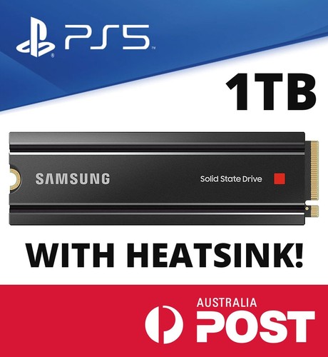 PS5 1TB Samsung 980 PRO NVMe M.2 SSD for Playstation 5 + Heatsink ...