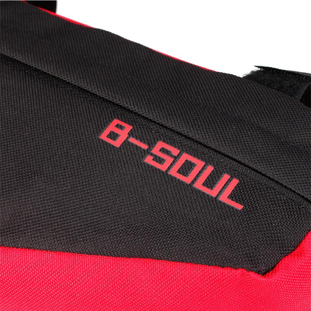 Waterproof Bike Triangle Bicycle Frame Front Tube Bags (Black Red) | eBay