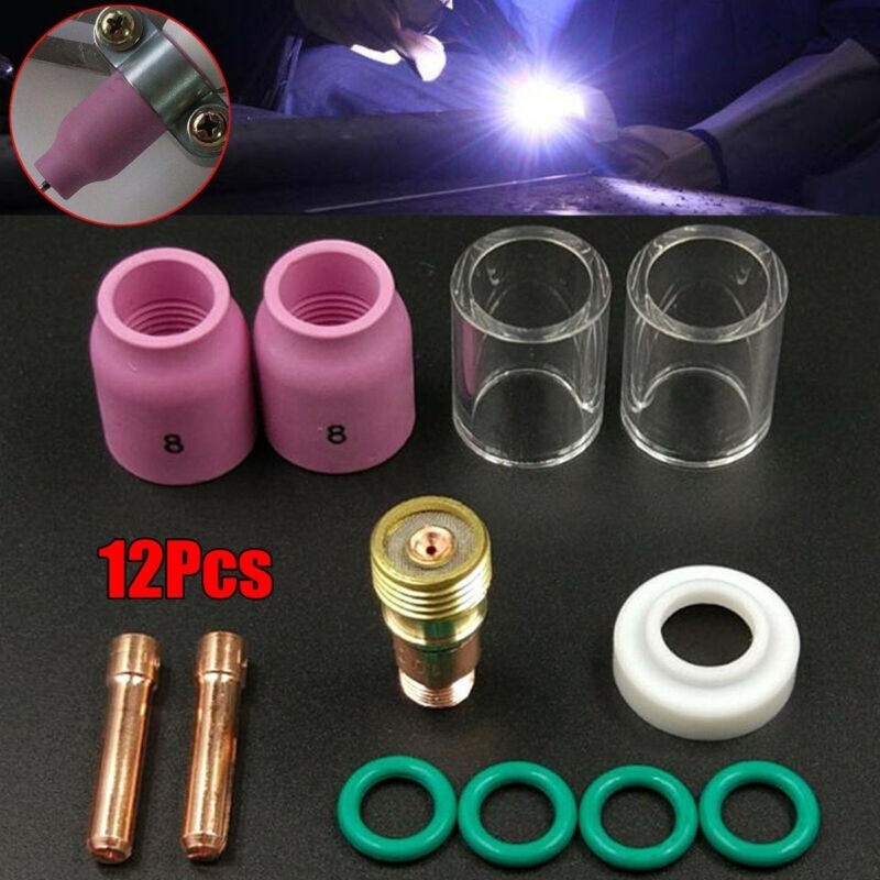 O-Rings TIG Welding Torch Equipment Stubby Kit Consumables Accessories ...