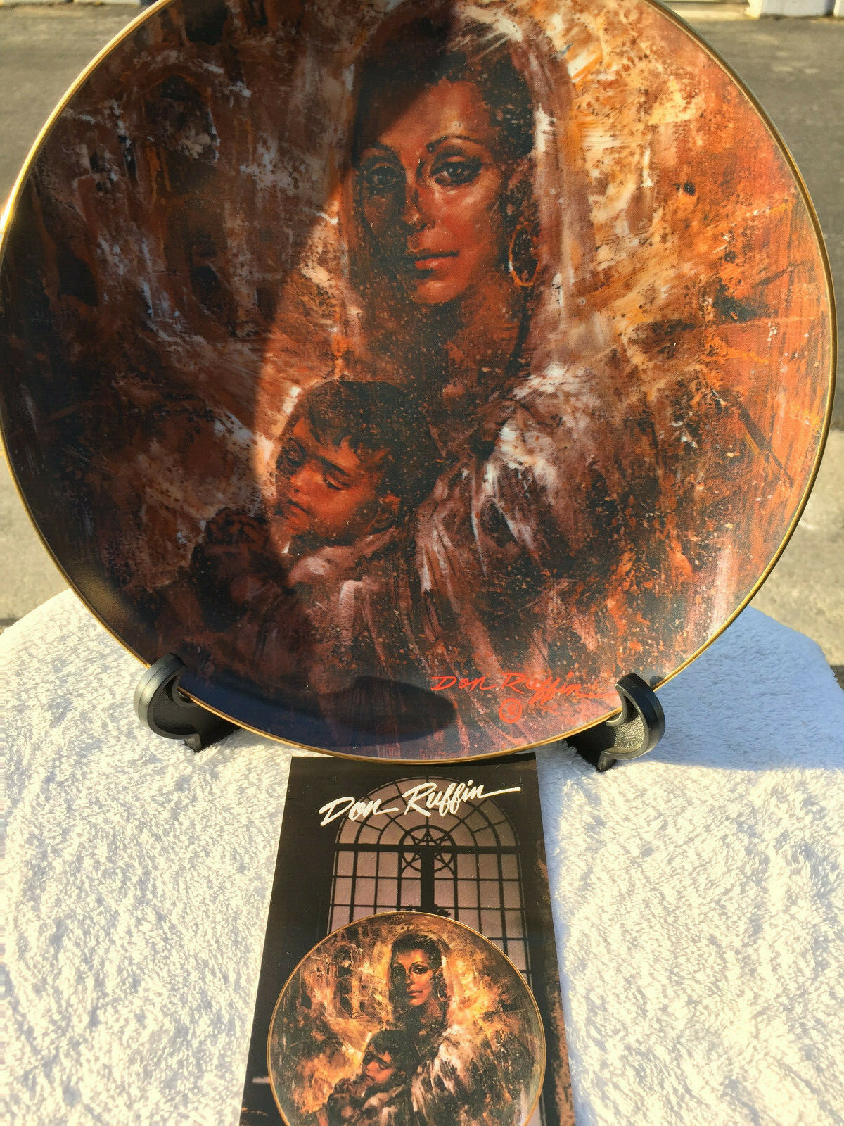 Don Ruffin "Colima Madonna" 10" Limited Ed 1979 Porcelain Collector ...