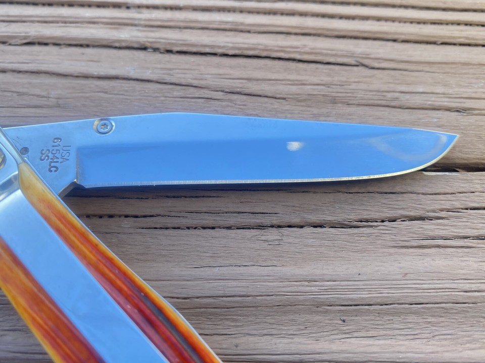 CASE XX POCKET KNIFE - 2012 TRAPPERLOCK 6154 LC - EXCELLENT - NR | eBay