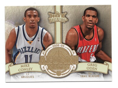 2008-09 Fleer Hot Prospects - MIKE CONLEY / GREG ODEN - Alumni Mates # ...