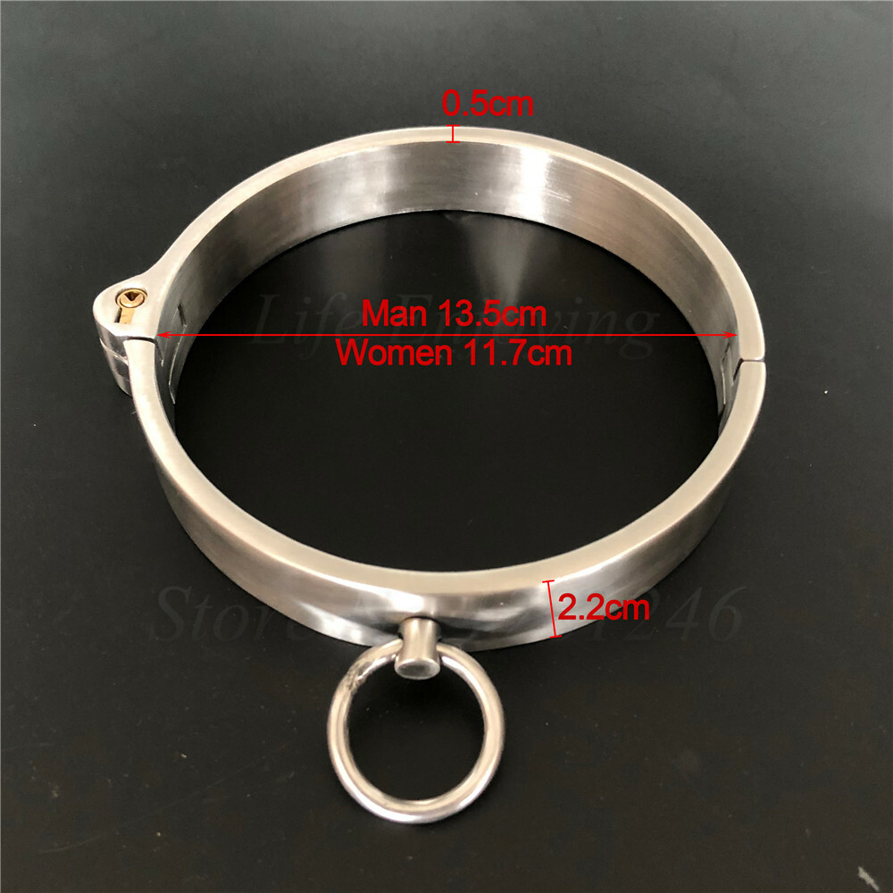 BDSM Open Leg Bar Stainless Steel Collar Wrist Cuffs Ankle Bondage Rack ...