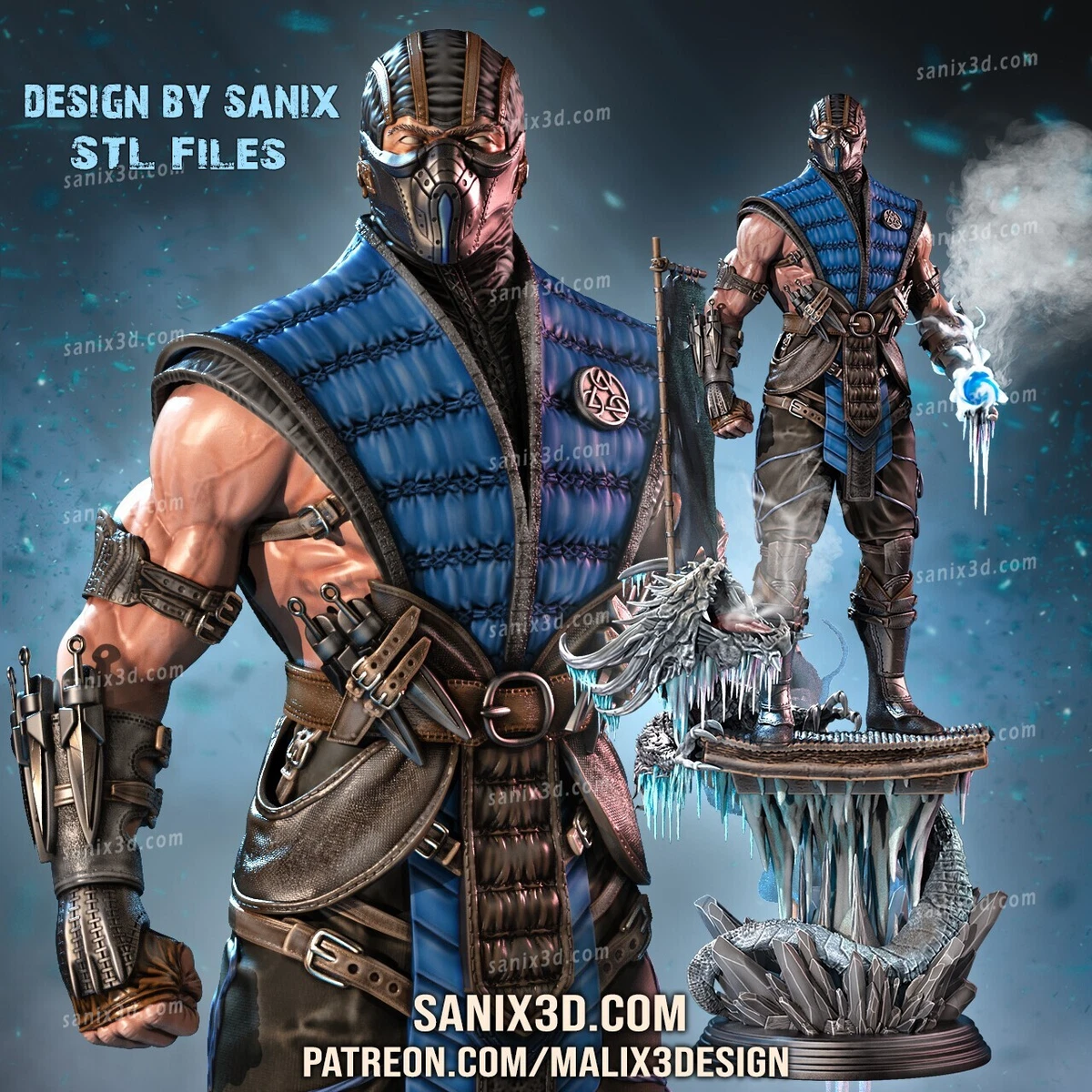 Sub Zero Mk9 Full Body
