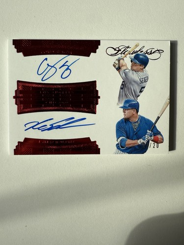 2017 Panini Flawless - Flawless Dual Signatures Corey Seager, Kyle ...