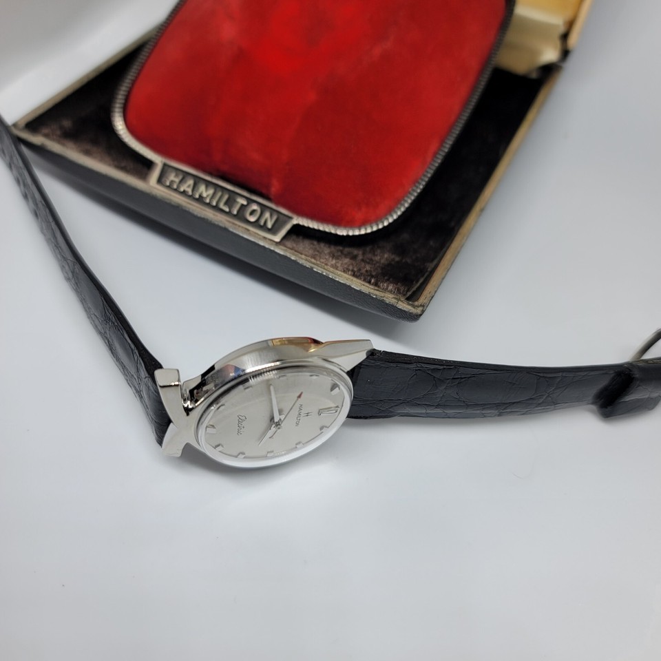 Hamilton Electric watch cal 505 Polaris Il 14k white gold very rare ...