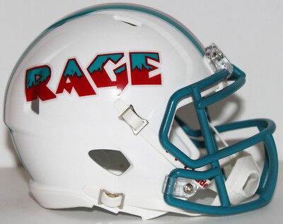 AFL Charlotte Rage Riddell Custom Mini Helmet | eBay