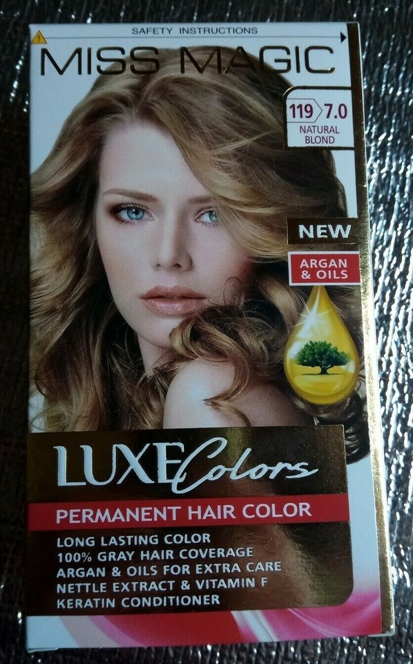 Miss Magic Intensive Color Unisex Cream with Avocado oil Hair Color ...