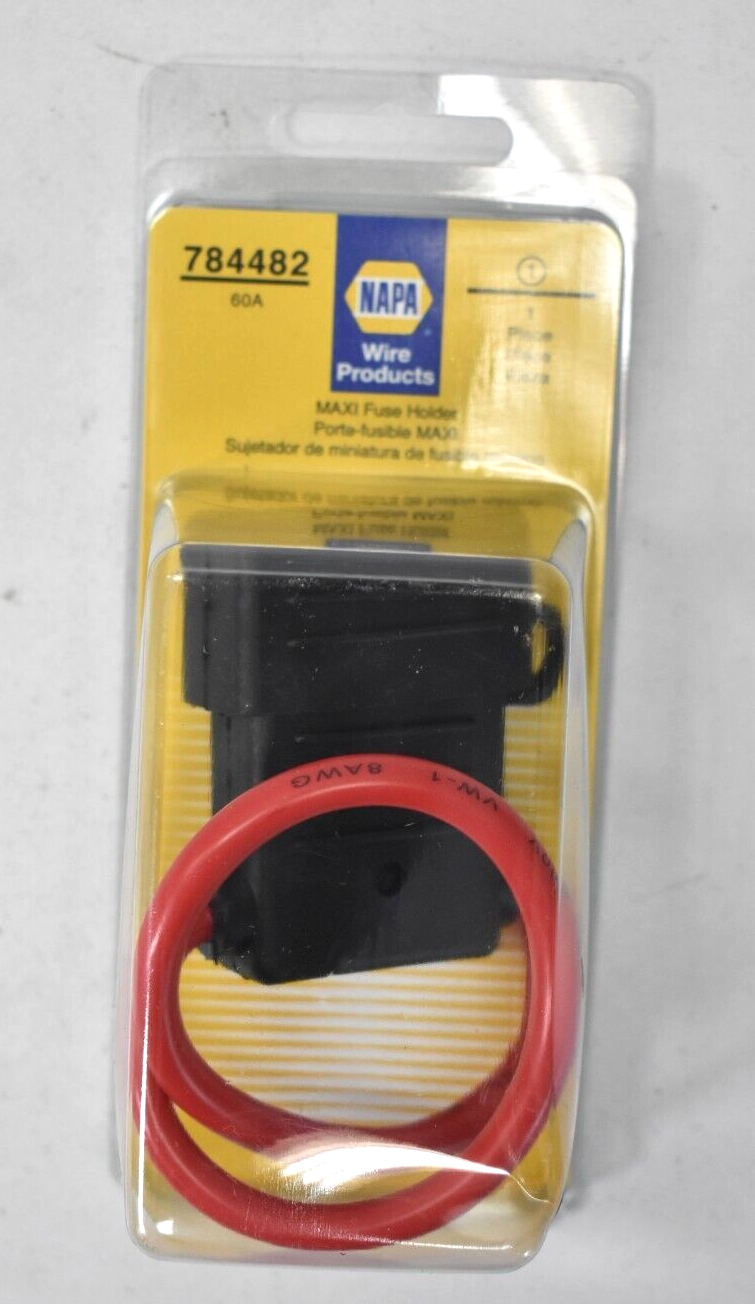 Napa Wire Products Maxi Fuse Holder Heavy Duty Inline w Cover 60A ...