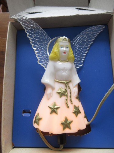 Vintage Christmas Illuminated Angel #63 - Paramount Raylite- 1940's | eBay