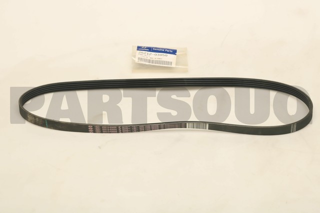 2521203050 Hyundai Vribbed Belt 2521203050 Genuine OEM Part for sale ...