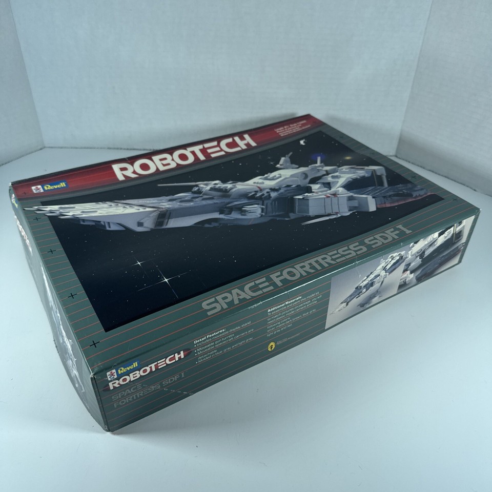 Revell Robotech SPACE FORTRESS SDF 1 Model Kit No. 1144 As Is Partial ...