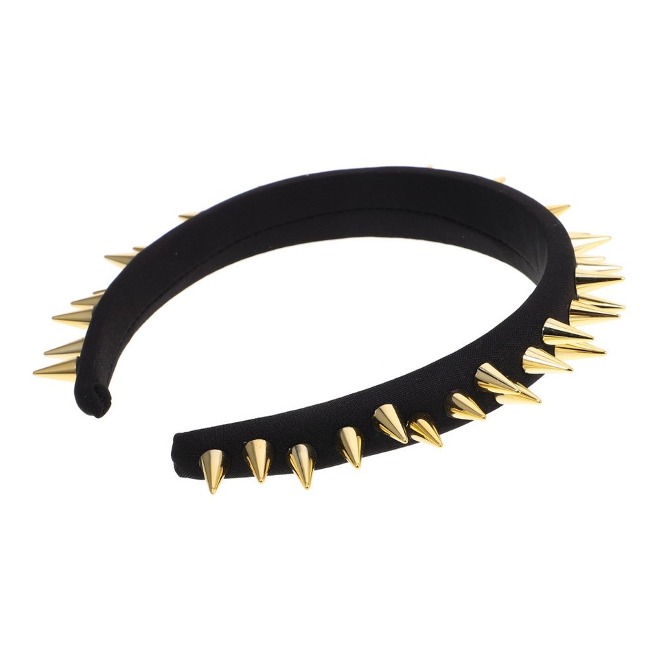 Rivet Punk Spike Headband Studded Hair Band Party Headbands Women ...
