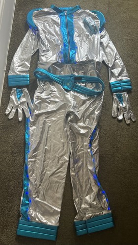 Chasing Fireflies Adult LIGHT UP Alien Halloween Costume Astronaut ...