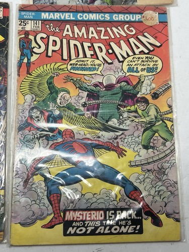 Marvel Lot of 4 The Amazing Spider-Man Comic Book 141 137 143 142 | eBay