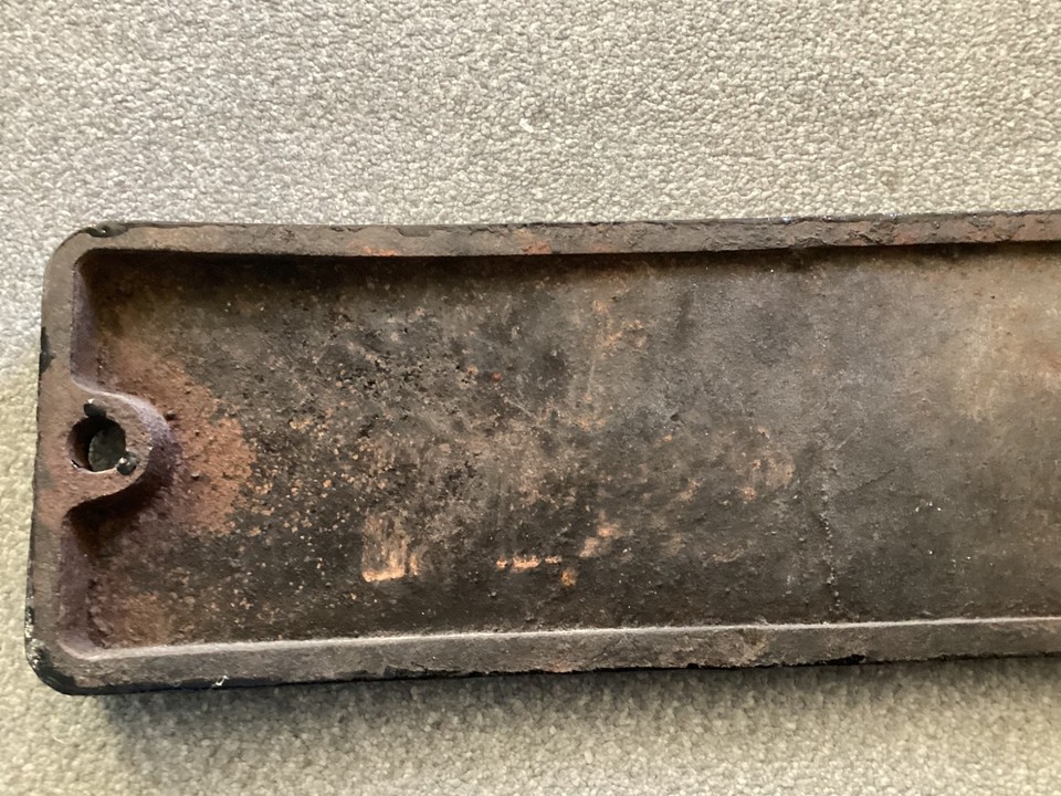 Original Genuine SMOKEBOX Number Plate from K3 Steam Locomotive 61918 ...