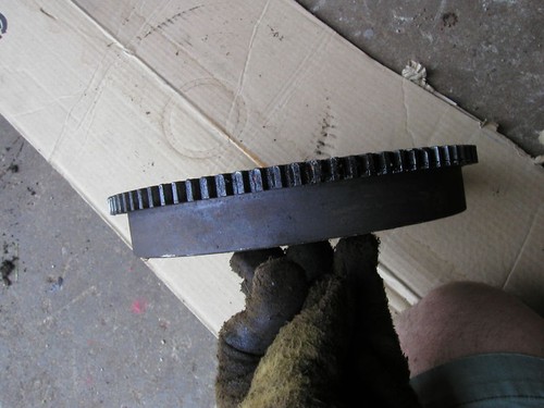 Farmall Cub tractor good IH flywheel & ring gear | eBay