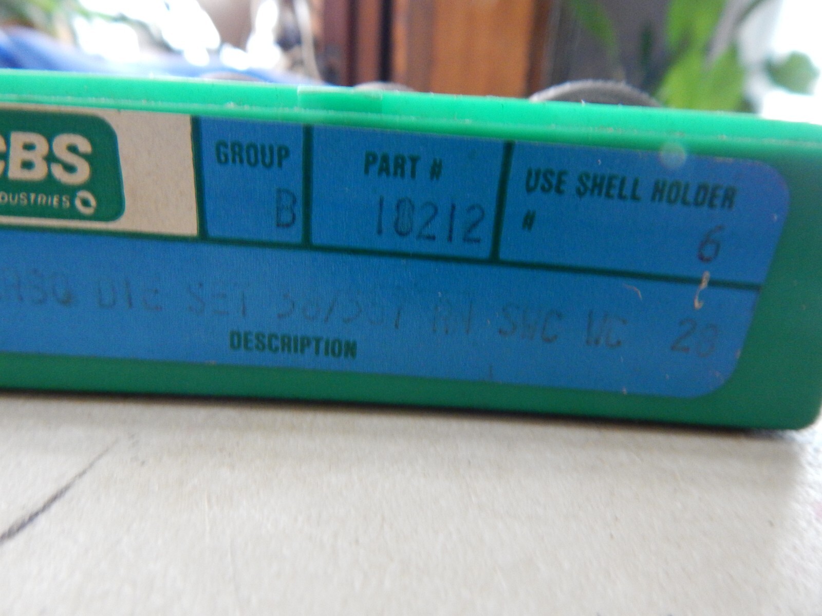 RCBS #18212 CARBO DIE SET .38/,357 RN SWC WC 28 | eBay