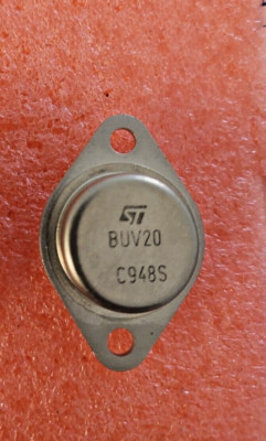 1pcs BUV20 HIGH CURRENT NPN SI TRANSISTOR 125V 50A 250W STM. | eBay