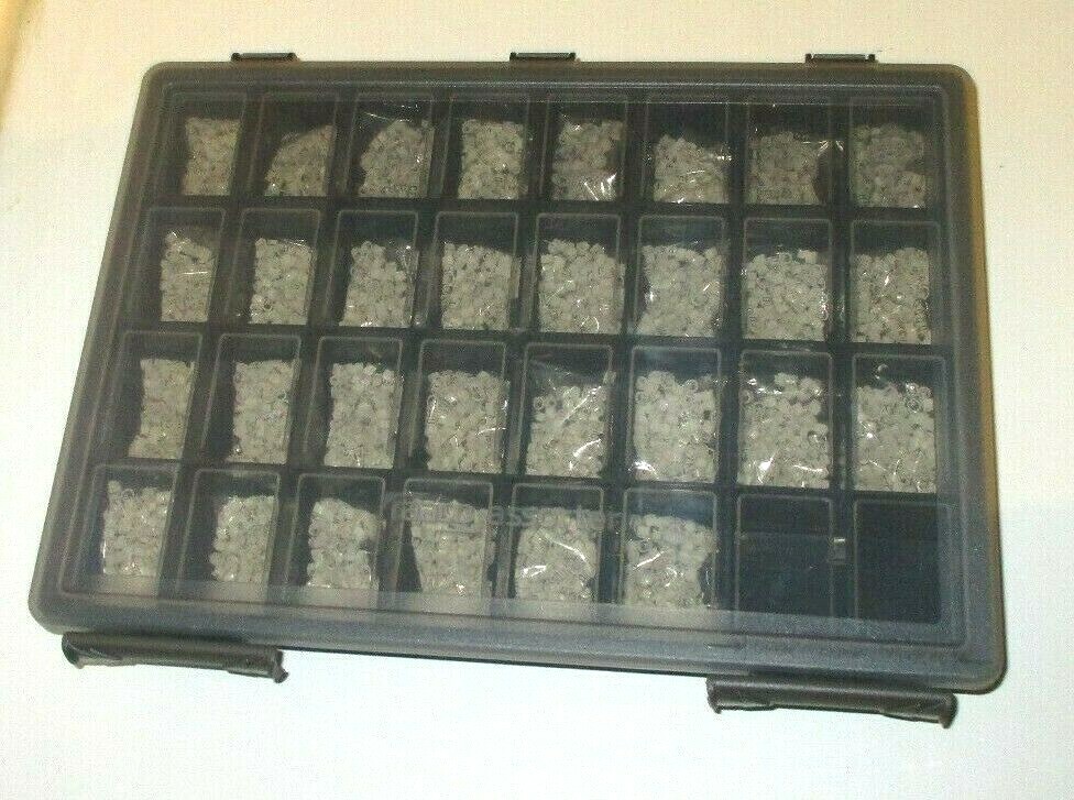 Cable Marker Kit (3000 pcs) CSA 0.75 - 4mm² Chevron Cut Black/White ...