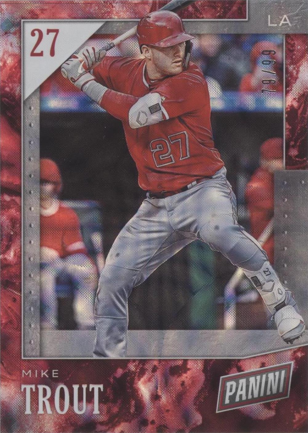 2019 Panini Black Friday - Mike Trout #31 Future Frames /99 for sale ...