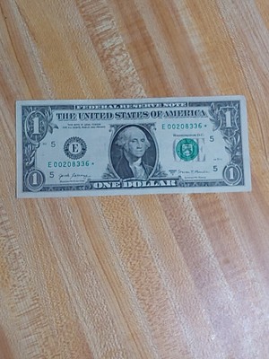 Rare 2017A $1 One Dollar Star Note Fancy Serial Number Rare Run Size | eBay