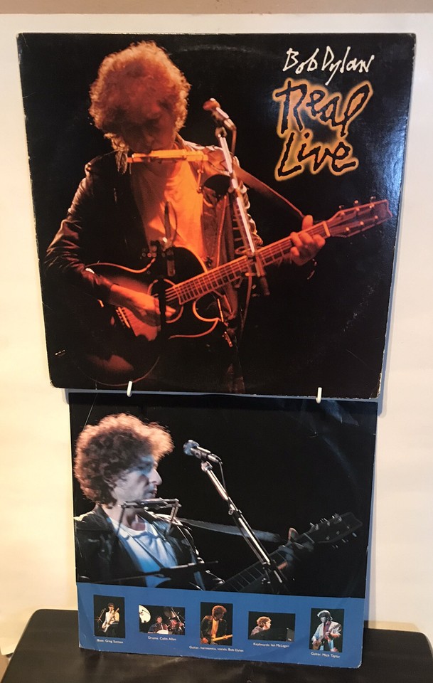 Bob Dylan "Real Live" Vinyl LP Record 1984 VG+ | eBay