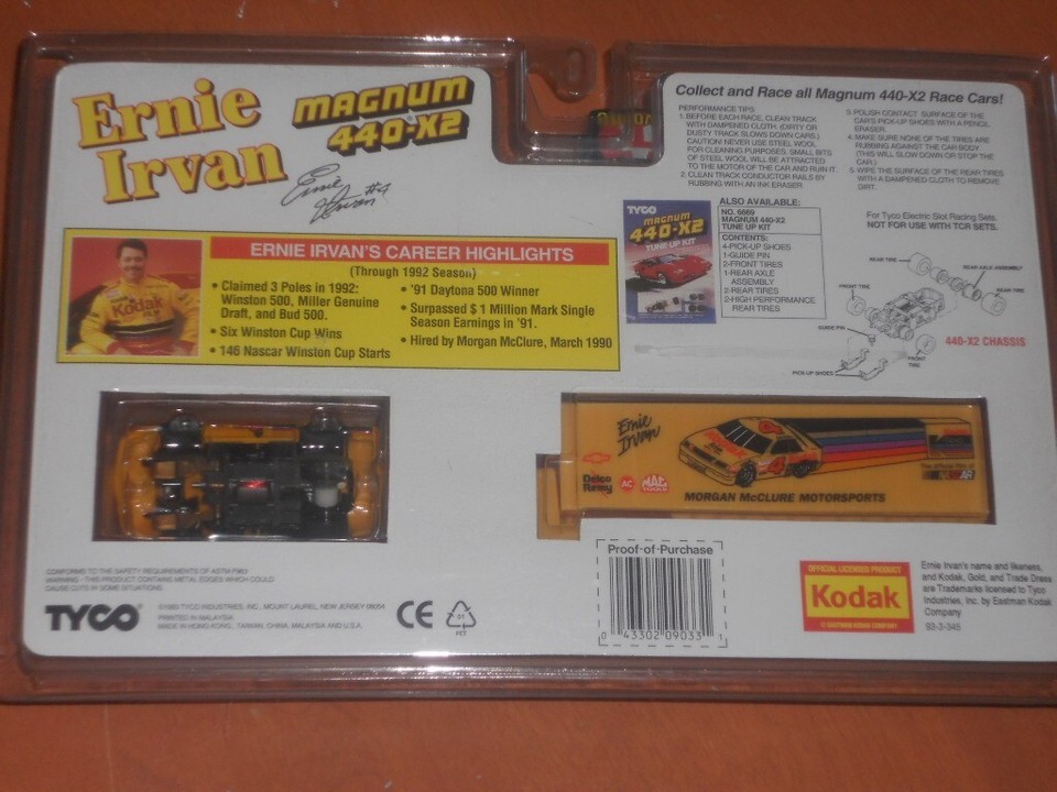 VINTAGE AURORA TYPE TYCO RACING KODAK FILM CAR/TRUCK TWIN PACK N/O/S HO ...