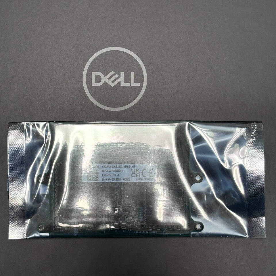 Dell 32GB DDR5 CAMM RAM 4800 (KV3H4X) For Precision 7670 7680 7770 7780 ...