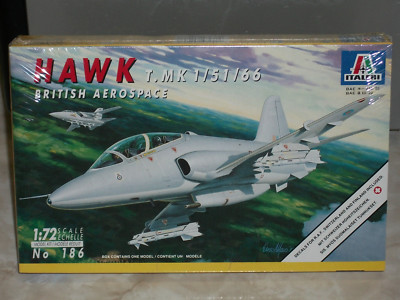 Italeri 1/72 Scale British Aerospace Hawk T.MK 1/51/166 - Factory ...
