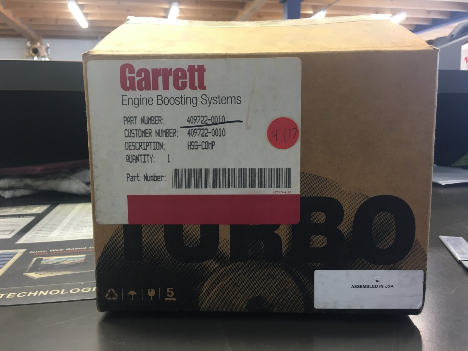 Garrett Compressor Housing 409722-0010 | eBay