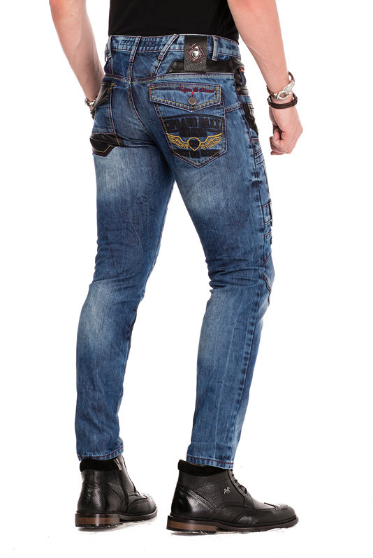 Cipo & Baxx MATRIX Jeans Denim Straight Cut all sizes | eBay