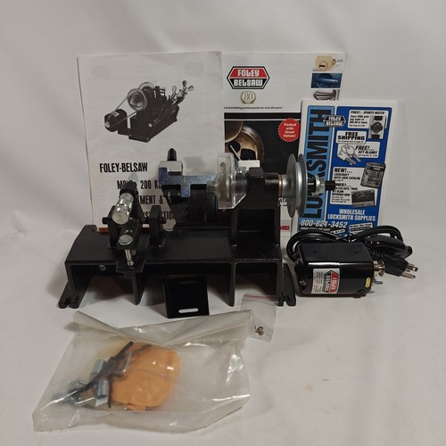 Foley-Belsaw Co Model 200 Key Machine Grinder Sharpener Key Cutter ...