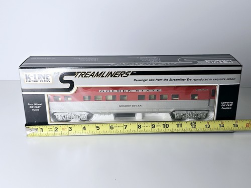 K-Line - O - Streamliners Golden State Golden Divan Observation Car #K4532-0479 | eBay