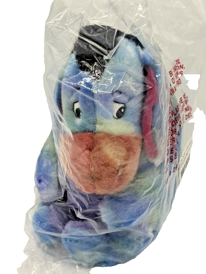 Disney Store Ice Cream Eeyore Plush Blue Purple Tie Dye Stuffed Animal ...