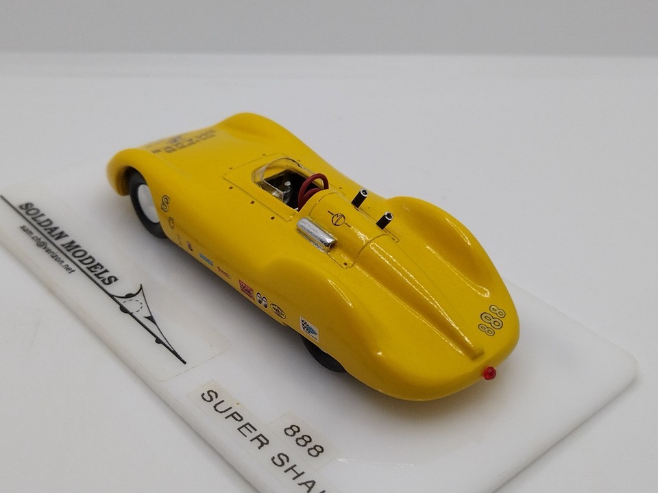 Soldan Models 1/43 Bill Burke Super Shaker Streamliner 1959. Super Rare ...
