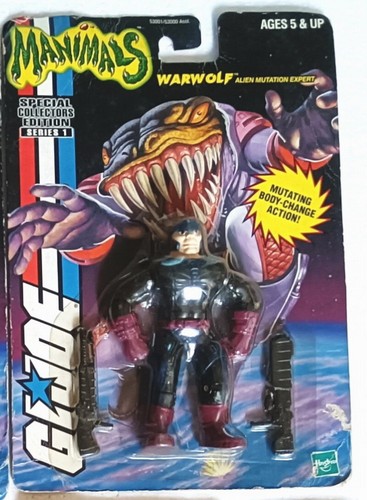 Rare GI Joe Manimals Warwolf Action Figure | eBay