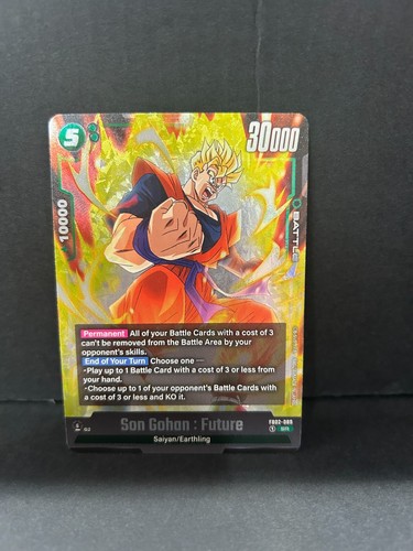 Dragon Ball Super: Fusion World Son Gohan : Future FB02-089 SR Blazing Aura | eBay