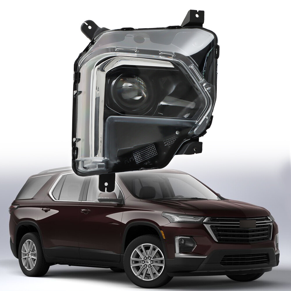 For 2022-2023 Chevy Traverse Headlight LED Clear Lens Right/RH Side ...