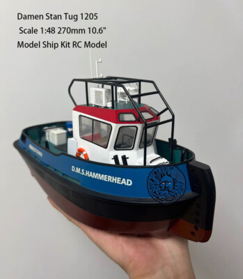 Damen Stan Tug 1205 Scale 1:48 270mm 10.6" Model Ship Kit RC Model ...