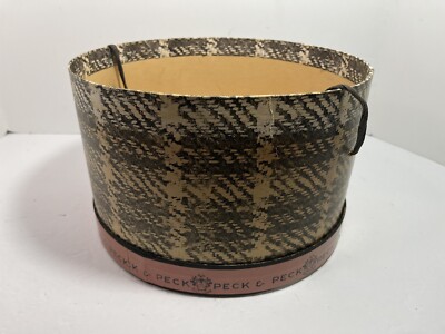 Peck & Peck Vintage Hat Box No Lid | eBay