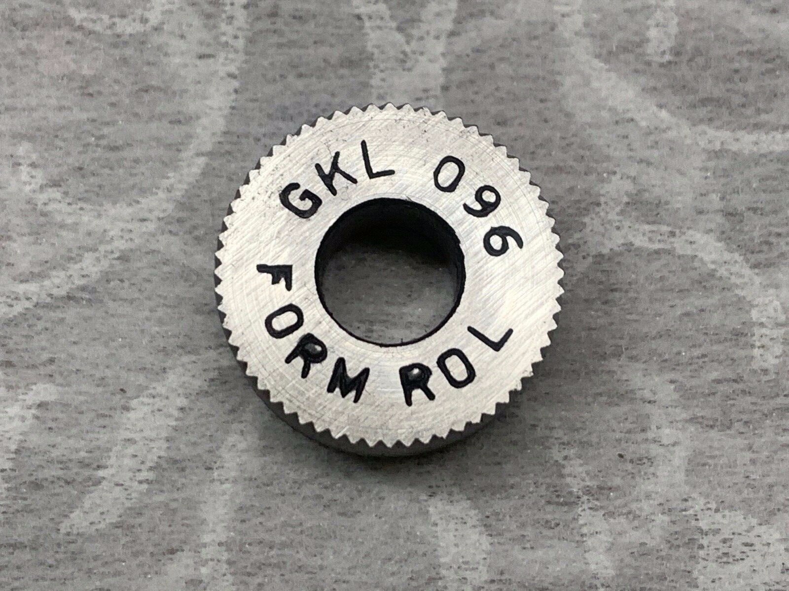 FORM ROL Knurling Wheel GKL 096 5/8"-OD 1/4"-ID 1/4"-W | eBay